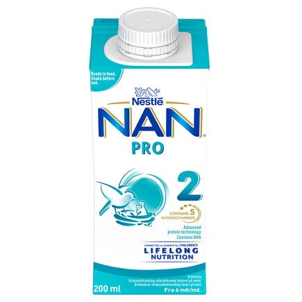 NAN brikker 200ml - NAN PRO 2 | Nestlé FamilyNes